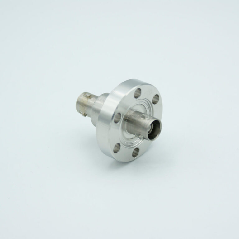 Triaxial Coaxial Feedthrough, 1 Pin, Grounded Shield, Double Ended, 1. ...